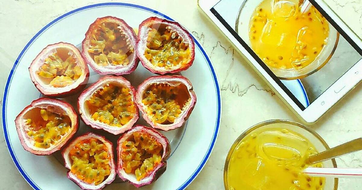 Resep Es Markisa oleh Agnesh_eNonk - Cookpad