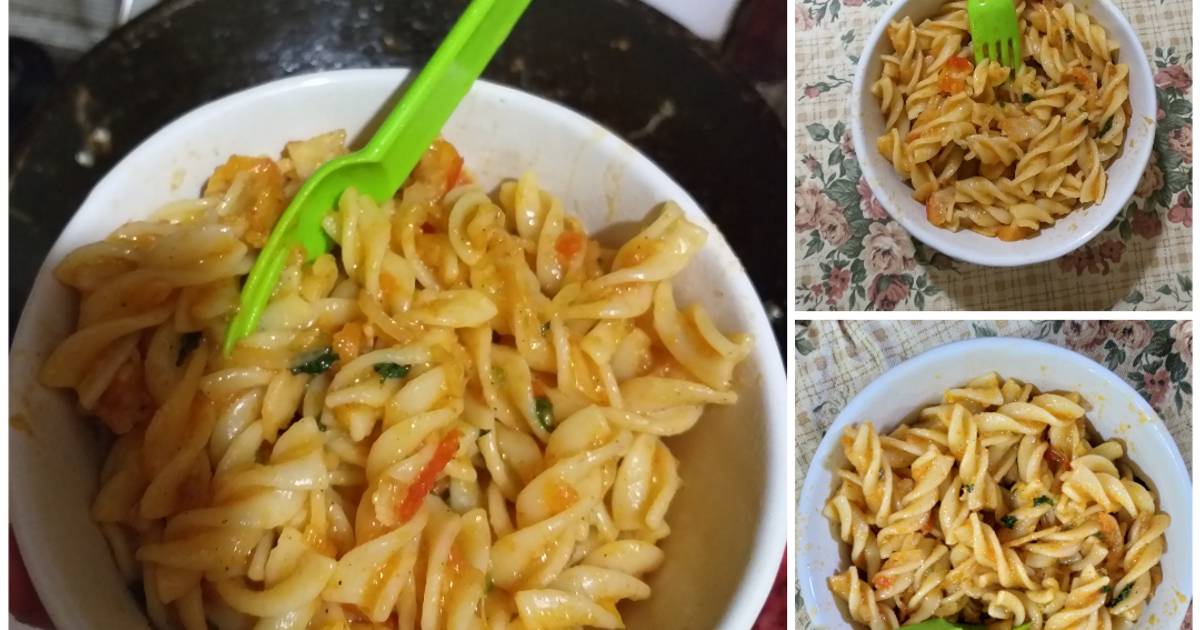 Resep Fusilli x nugget asam manis oleh Shella Permata Sari - Cookpad