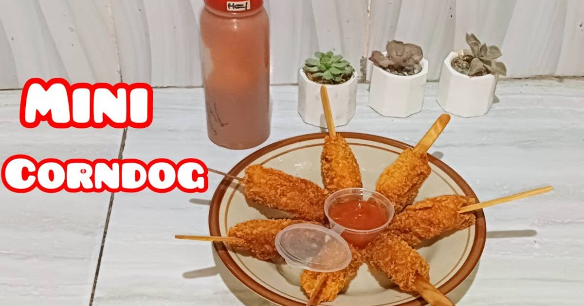 Resep 25.Mini Corndog oleh luluk istiqomah - Cookpad