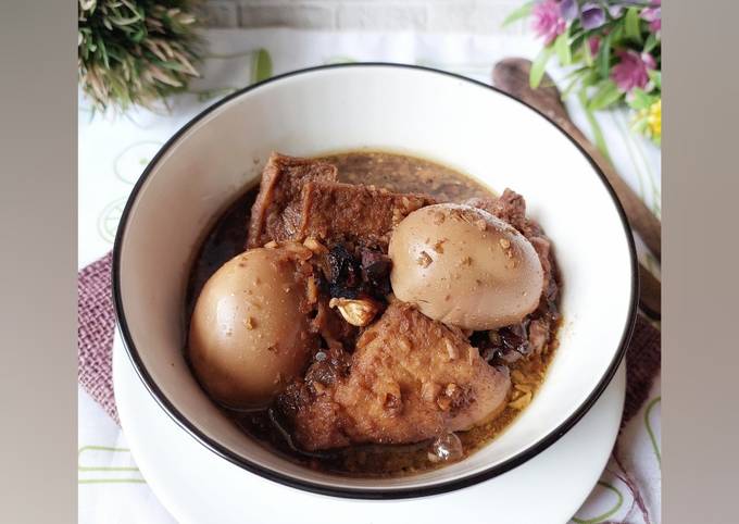 Resep 542. Semur Tahu & Telur Khas Betawi oleh Julie Kustianingsih - Cookpad