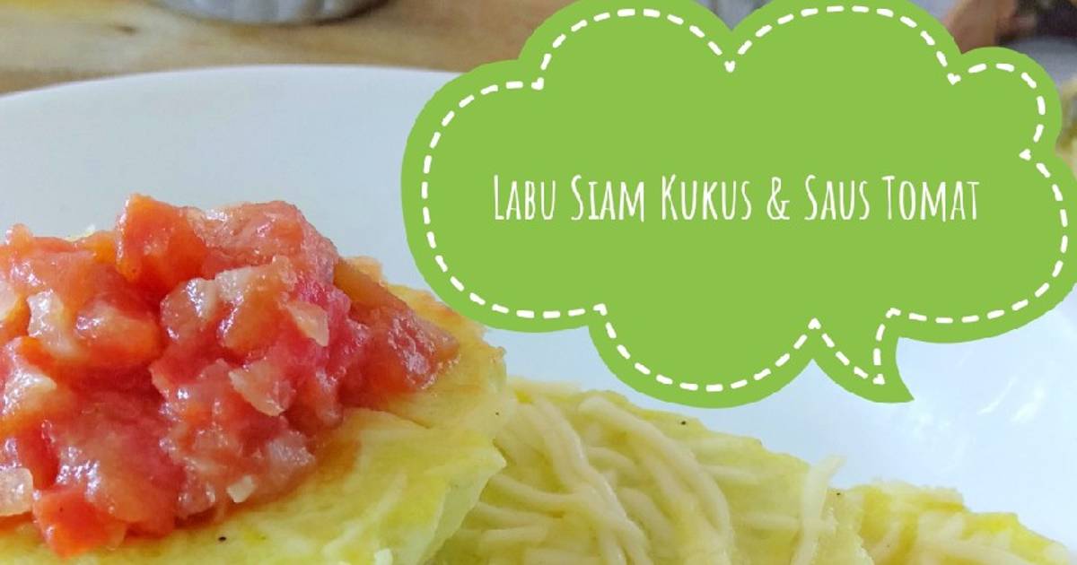 595 resep mpasi labu siam kukus enak dan mudah - Cookpad