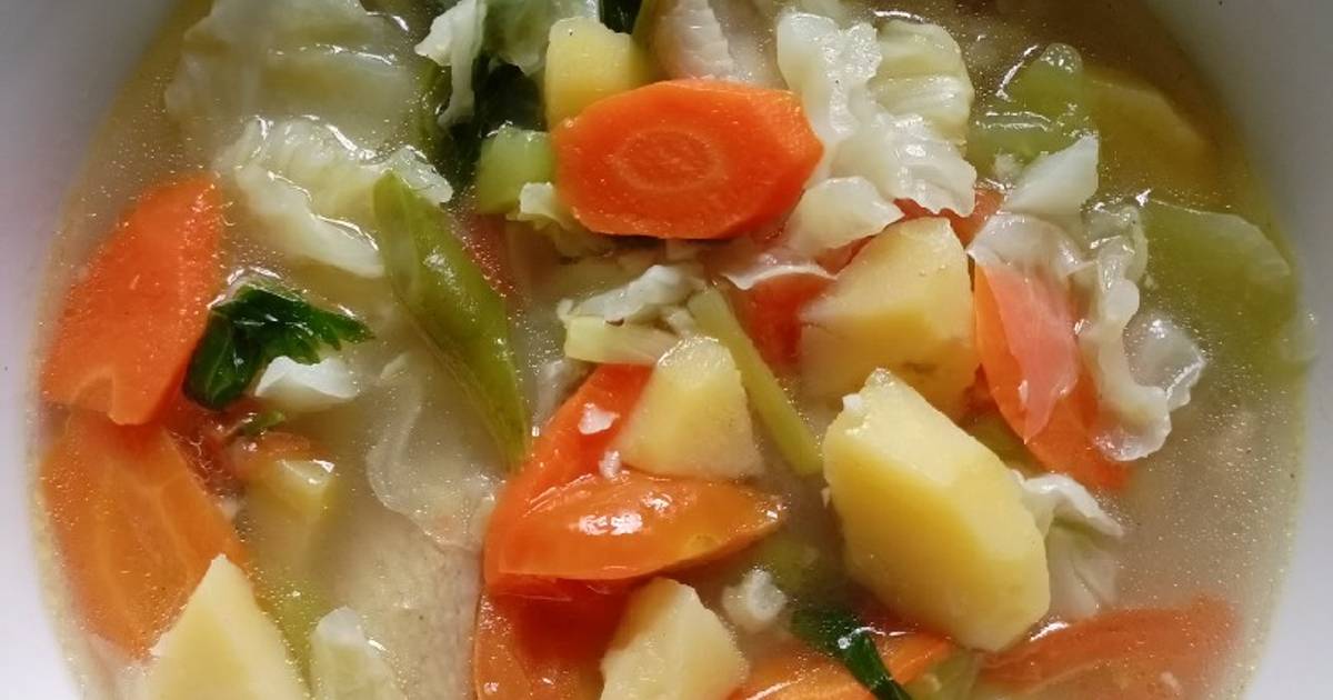 539 resep sayur jipang labu siam sop enak dan mudah - Cookpad