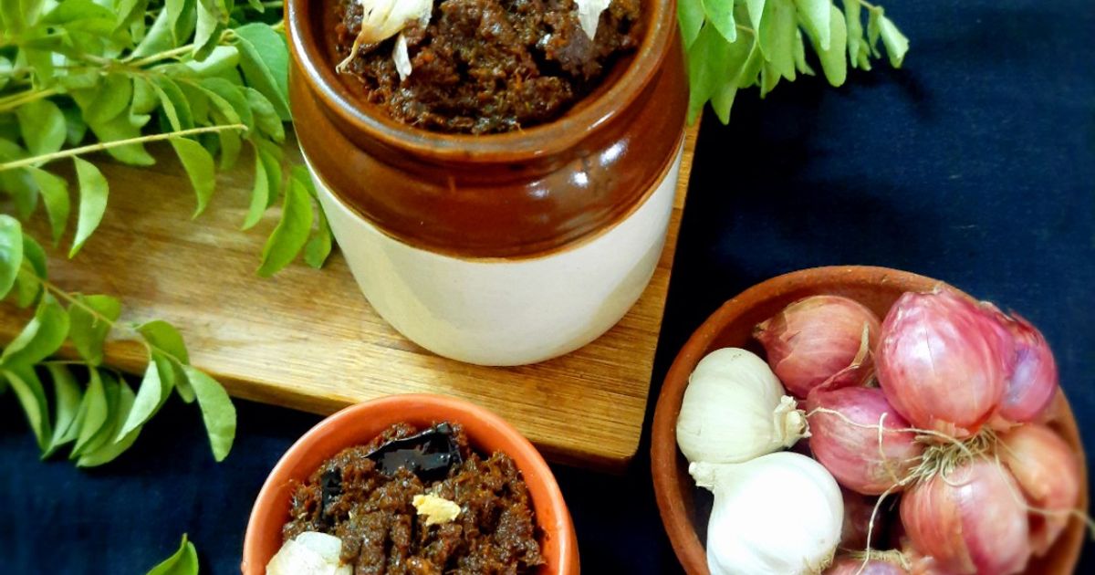 Curry Leaves Pickle Recipe by Muniswari.G - Cookpad