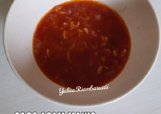 Resep 348. Saos Asam Manis oleh Yulita Riambarwati - Cookpad