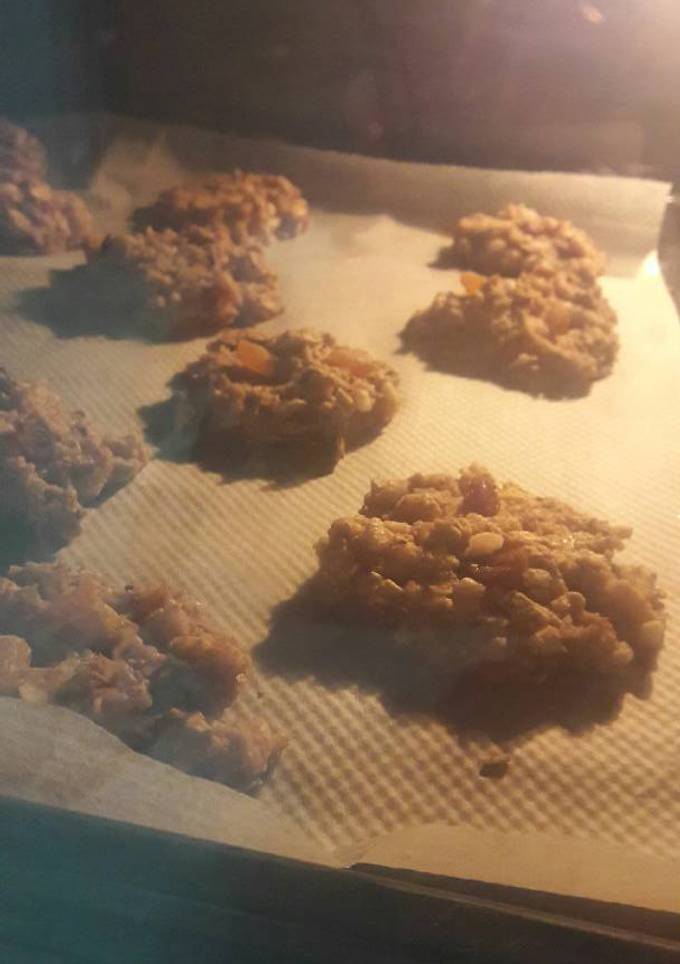 Galletas súper fáciles de avena y banana Receta de jim sequeira- Cookpad