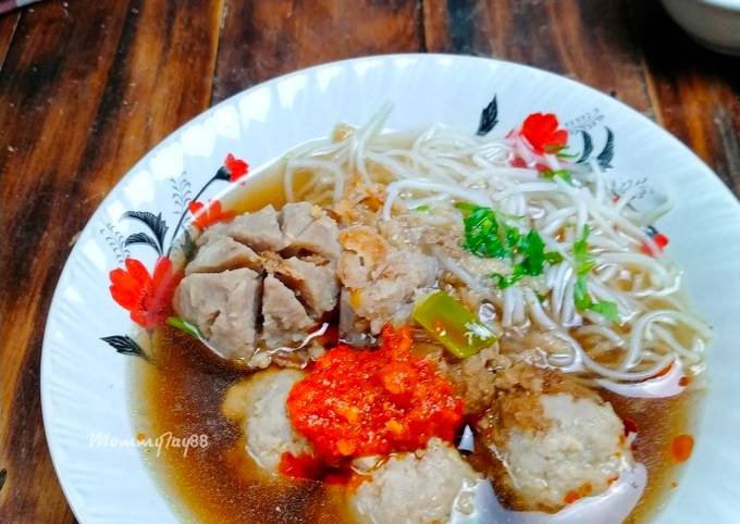 Resep Bakso Sapi Homemade oleh Mita.W#MommyFayzel# - Cookpad
