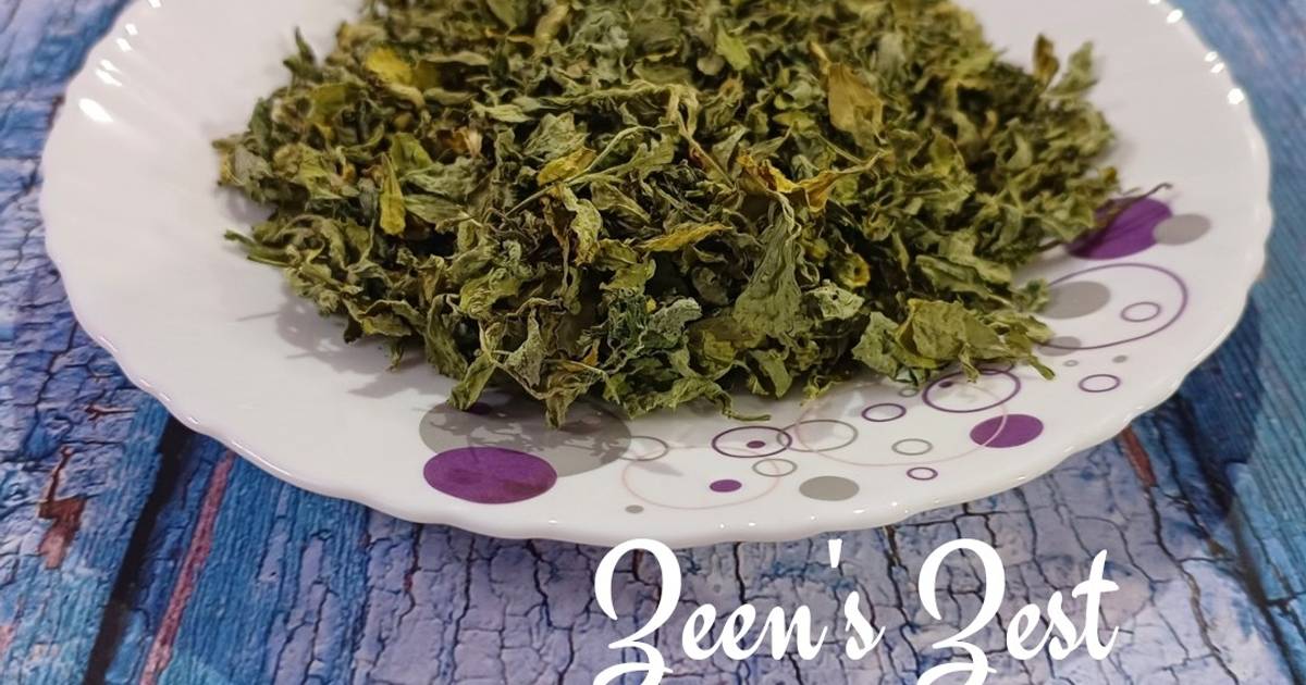 Sun Dried Kasuri Methi Recipe by ZMA - Cookpad
