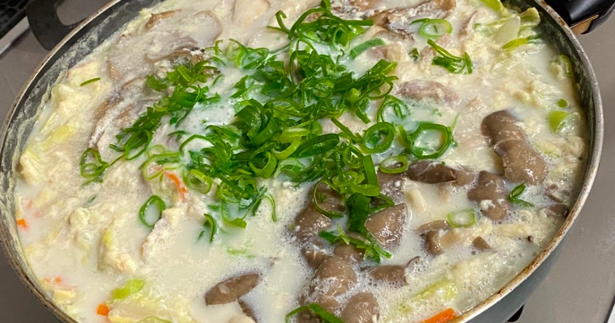 Japanese Soy Milk Nabe 豆乳鍋 Recipe by Aunty Eiko's international cuisine ...