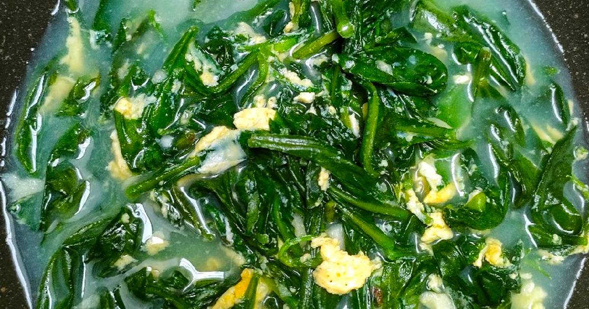 Resep Sayur Kuah Daun Ginseng oleh gayatrifitria - Cookpad