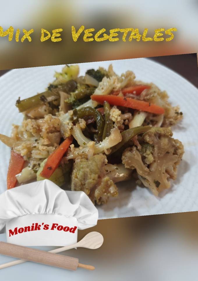 Mix de Vegetales Receta de Monik- Cookpad