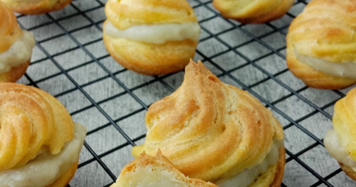 Resep Soes Vla Durian oleh SMarisa - Cookpad