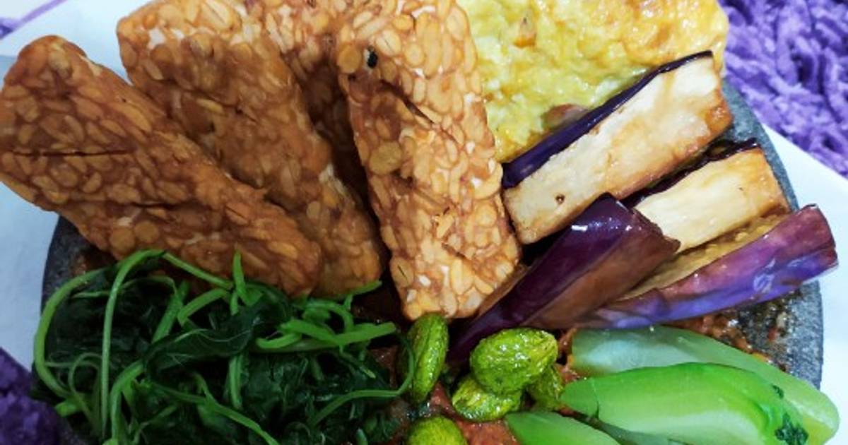 7 resep tempe penyet kemangi telur enak dan mudah - Cookpad