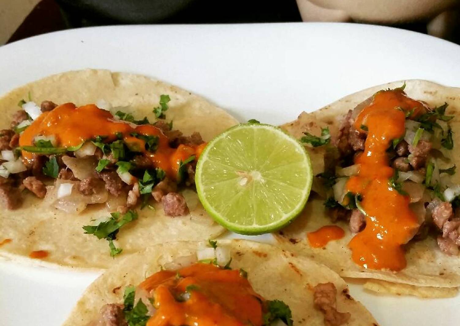 Tacos de bistec Receta de Aydee Gtz- Cookpad