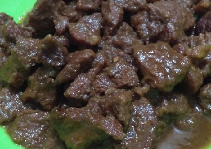 Resep Terik Daging Sapi Tanpa Santan oleh salma Hanty - Cookpad