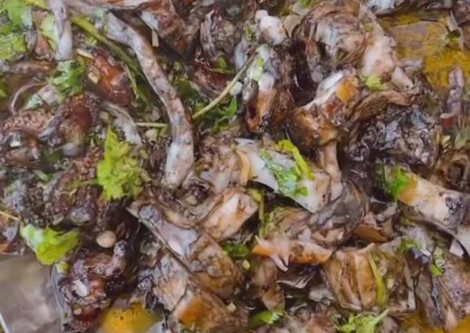 Salada de Choco grelhado Receita por Daniela Bargado - Cookpad