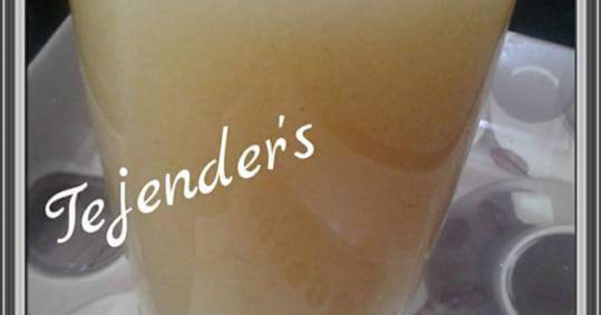 Mango Jaggery Panna Recipe by Tejender Saggu Bhengura - Cookpad