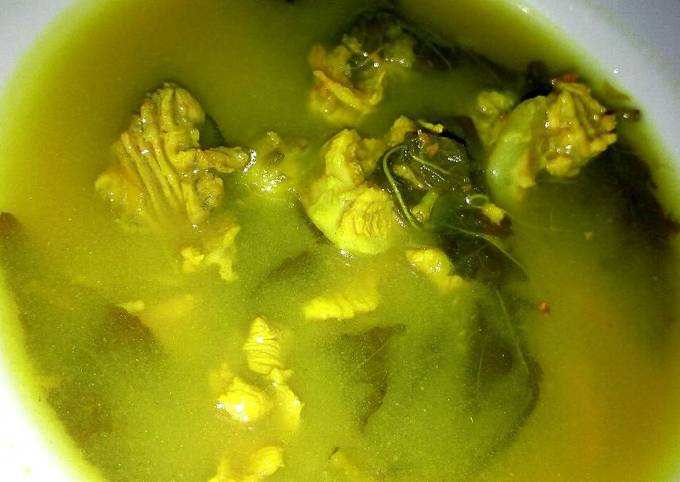 Resep Daging lempah kuning campur kusur (Daun Rosella) oleh Via ...