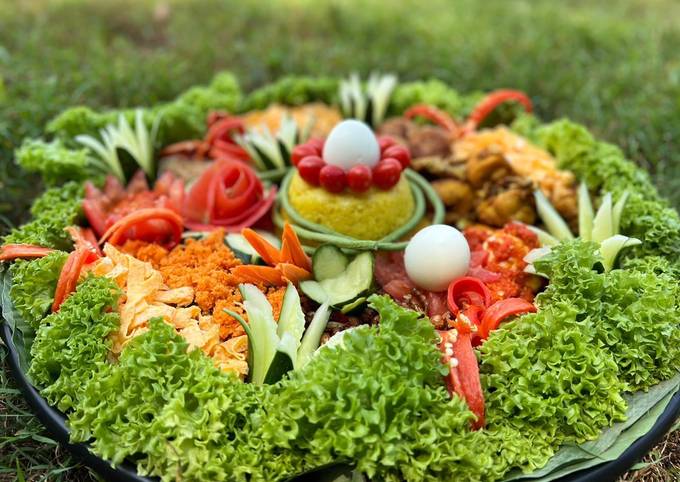 Resep Tumpeng (ketan kuning) oleh Acil Etee - Cookpad