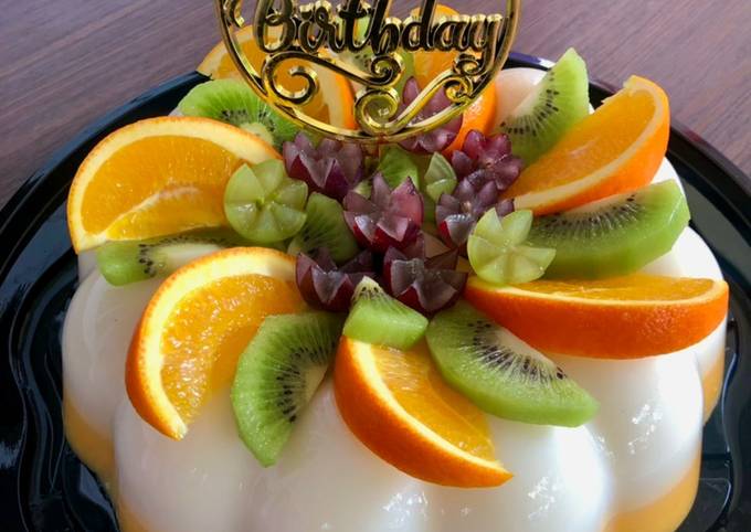Resep Puding Susu Lychee Orange oleh Dian N. Mayasari - Cookpad