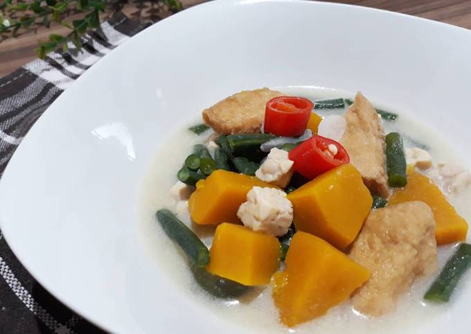 Resep SAYUR LODEH LABU KUNING KACANG PANJANG oleh Bulbul Kitchen 🍅 ...