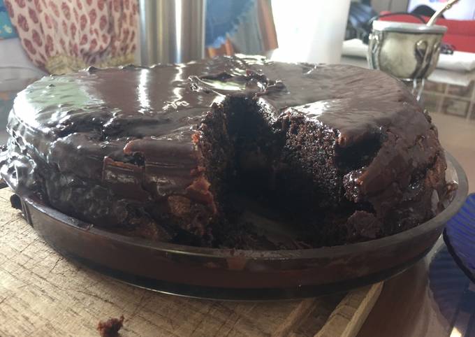 Torta Húmeda De Chocolate Receta De Pao Mor Cookpad