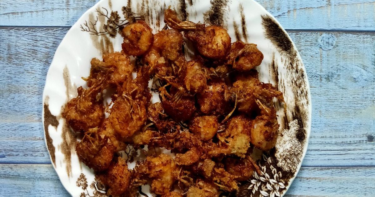 Resep Udang Mini Goreng Crispy oleh wulanandri - Cookpad