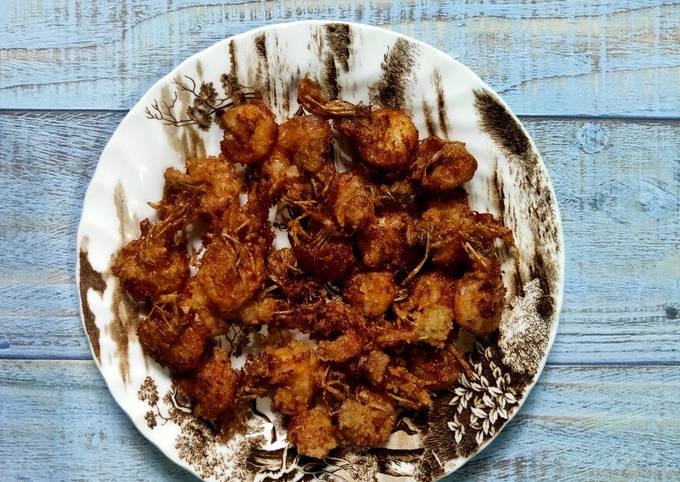 Resep Udang Mini Goreng Crispy oleh wulanandri - Cookpad