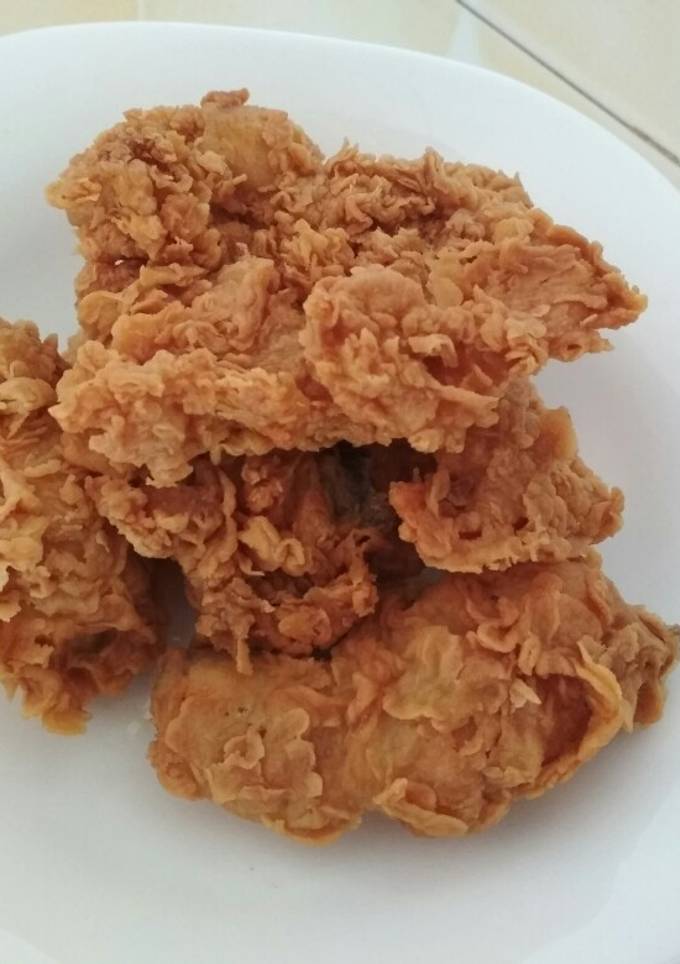 Resep Ayam goreng tepung/ayam crispy oleh Amalia fitri nurlatifah - Cookpad