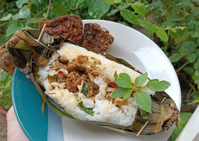 Resep Nasi Bakar Ayam Suir Kemangi Oleh Ummu Haidar Cookpad