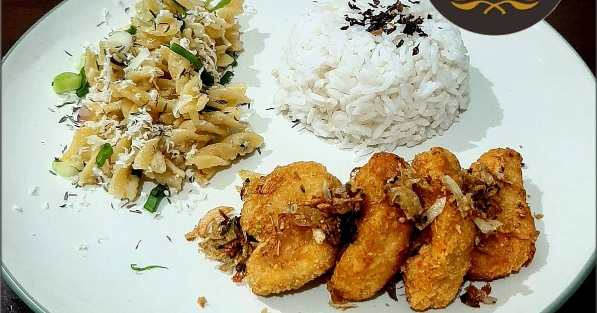 24 resep nugget ayam isi keju leleh enak dan mudah - Cookpad