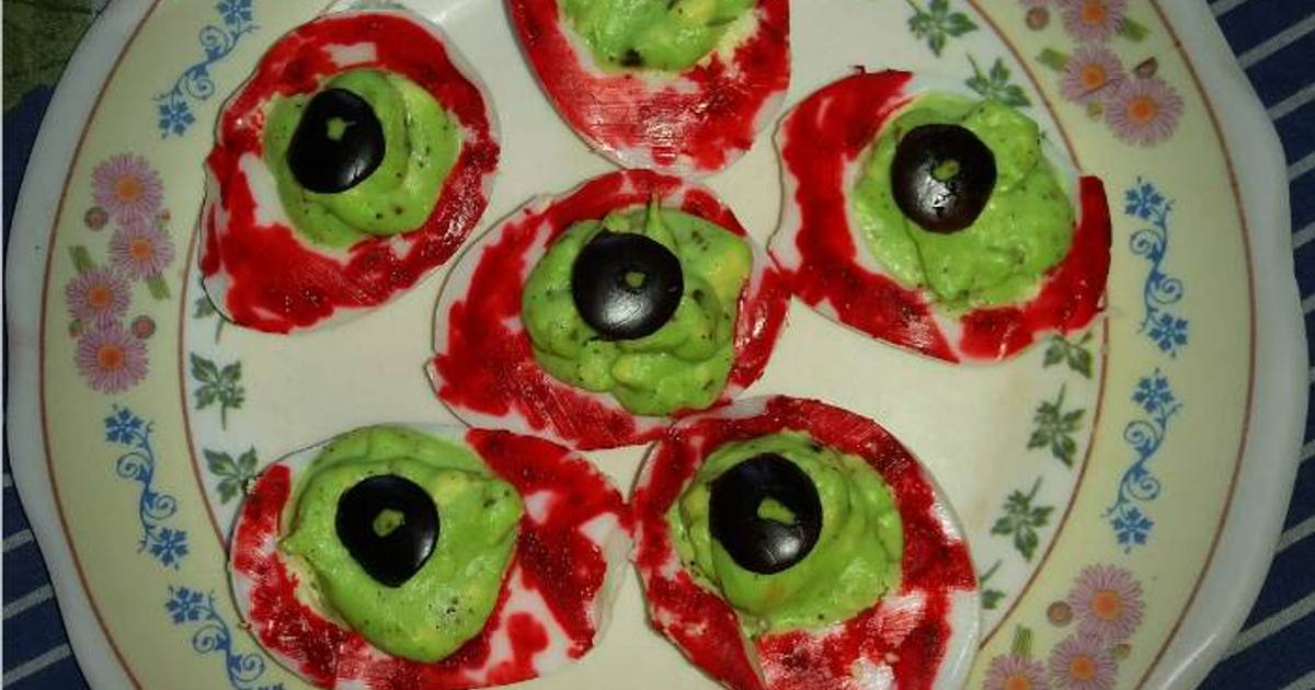 Deviled eyes Recipe by Vanika Agrawal - Cookpad