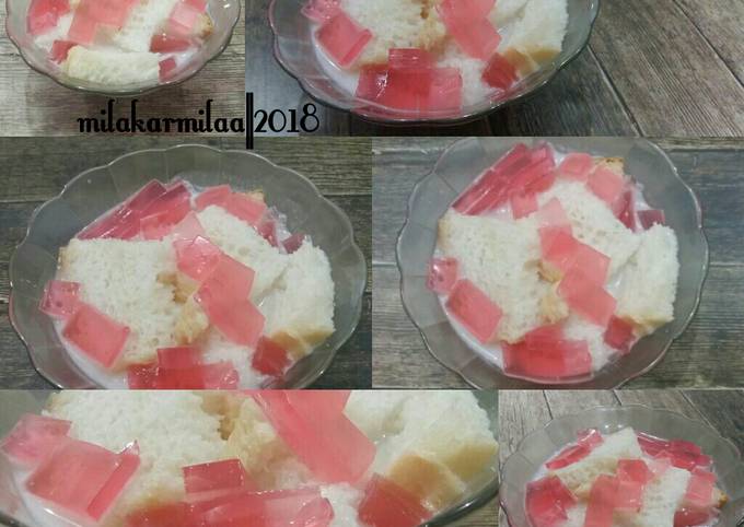 Resep Wedang Roti Agar-Agar oleh mila karmila - Cookpad