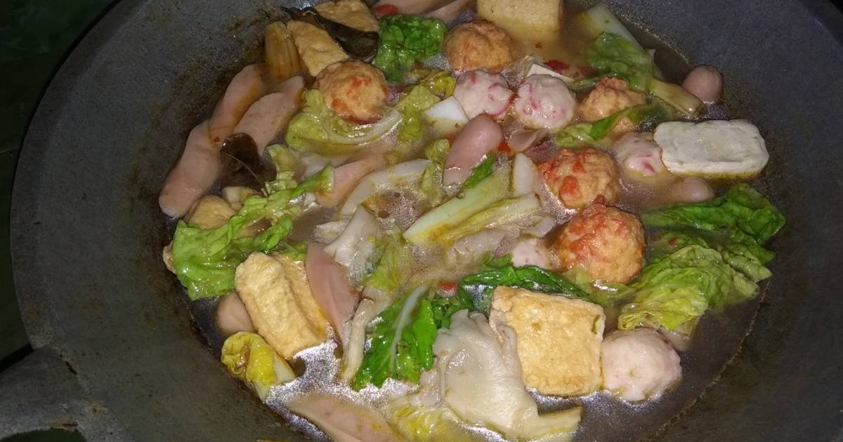 Resep Suki kuah tomyam home made oleh Mamah Maher - Cookpad