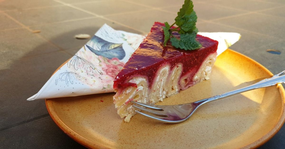 Málnás Palacsintatorta | Oláh Timi receptje - Cookpad receptek