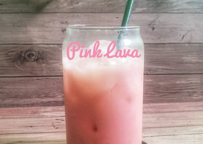 Resep Pink Lava || 3 bahan oleh tunik 🍀 - Cookpad