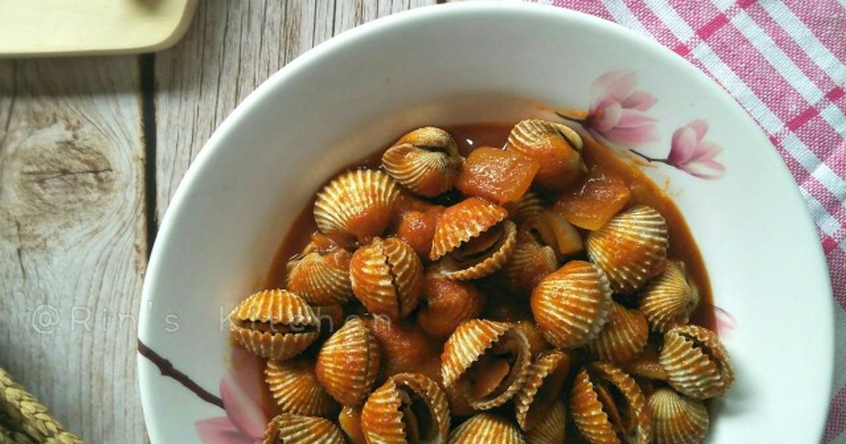 Blood Cockle With Sweet And Spicy Sauce Recipe by Rin's Kitchen - Cookpad
