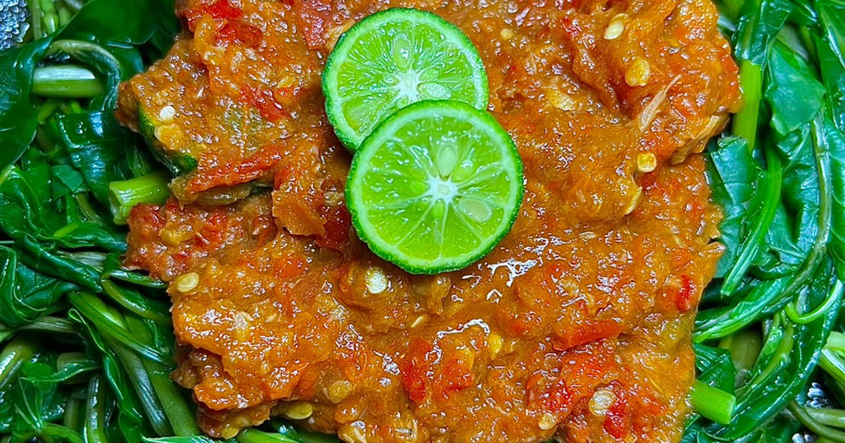 Resep 89.) Plecing Kangkung oleh Ratna hartati - Cookpad