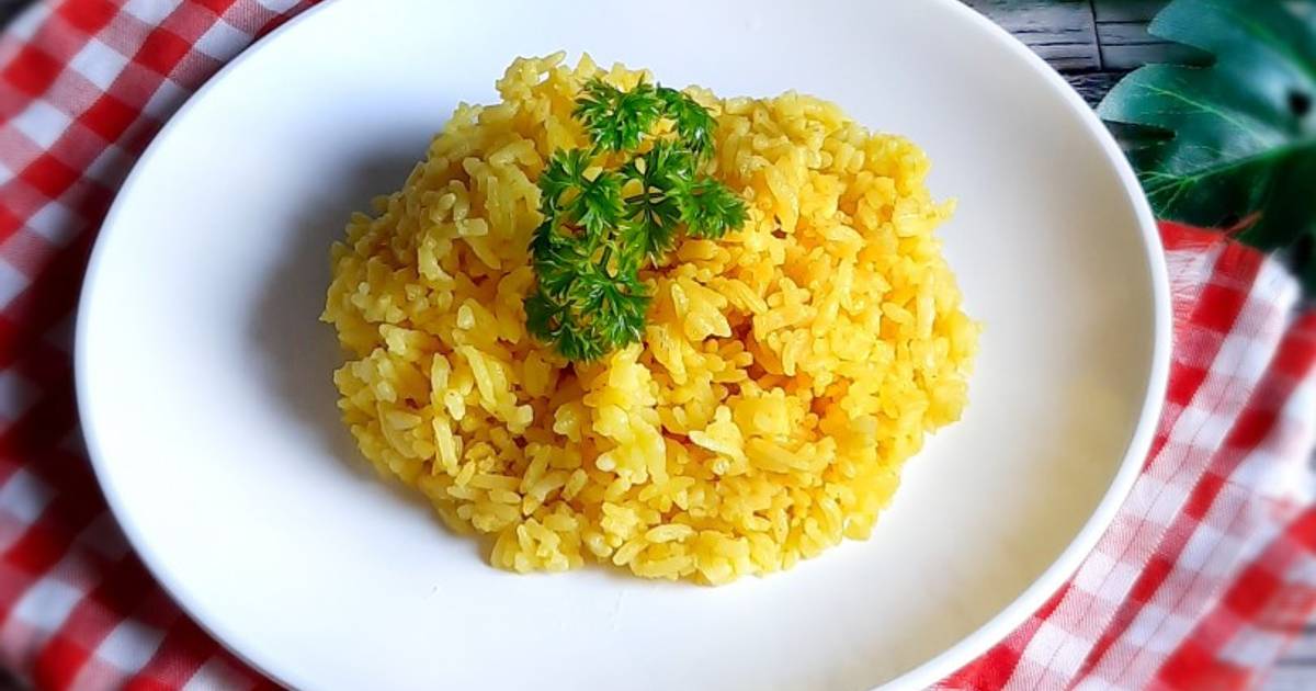 Resep 46. NASI KUNING MEJIKOM Anti ribet oleh Amalia saras - Cookpad