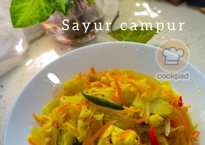 Resipi Sayur campur oleh 0h Hana !! - Cookpad