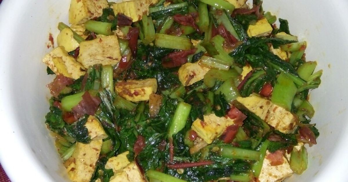 Resep Caisin Tahu Kongseng oleh mamah ilham - Cookpad