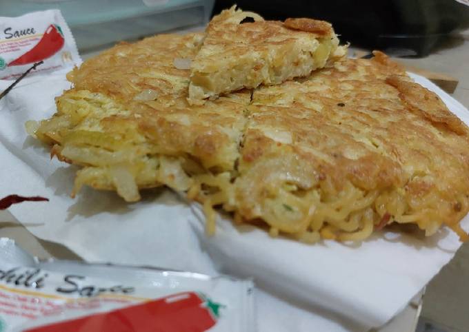 Resep Pizza mie oleh sri susanti - Cookpad