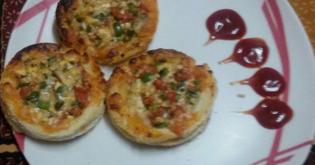 Double Decker Cheesy Rings Recipe by Disha Anand - Cookpad