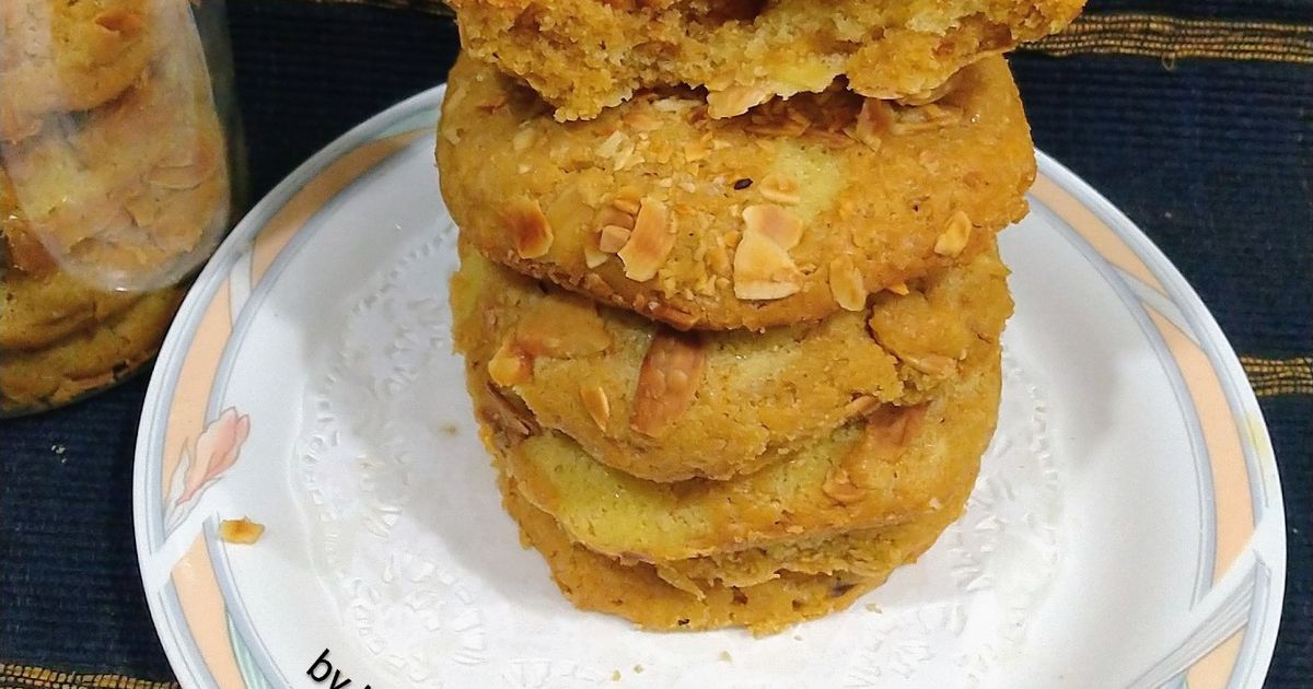 Resep kue kering almond premium rumahan enak dan mudah - Cookpad