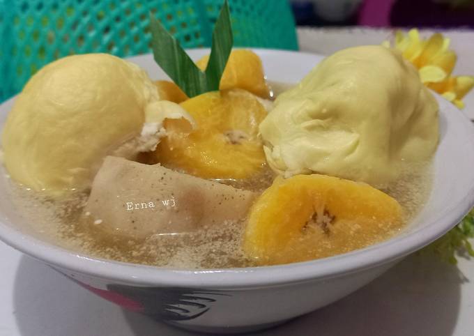 Resep *KOLAK PISANG TALAS KUAH DURIAN* Bisa untuk MPASI 12+ bulan oleh ...