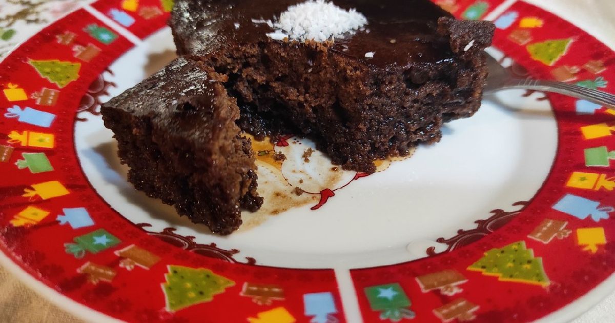 Σοκολατόπιτα εύκολη και ελαφριά 😍😍😍 Συνταγή από τον/την Anna Beni - Cookpad