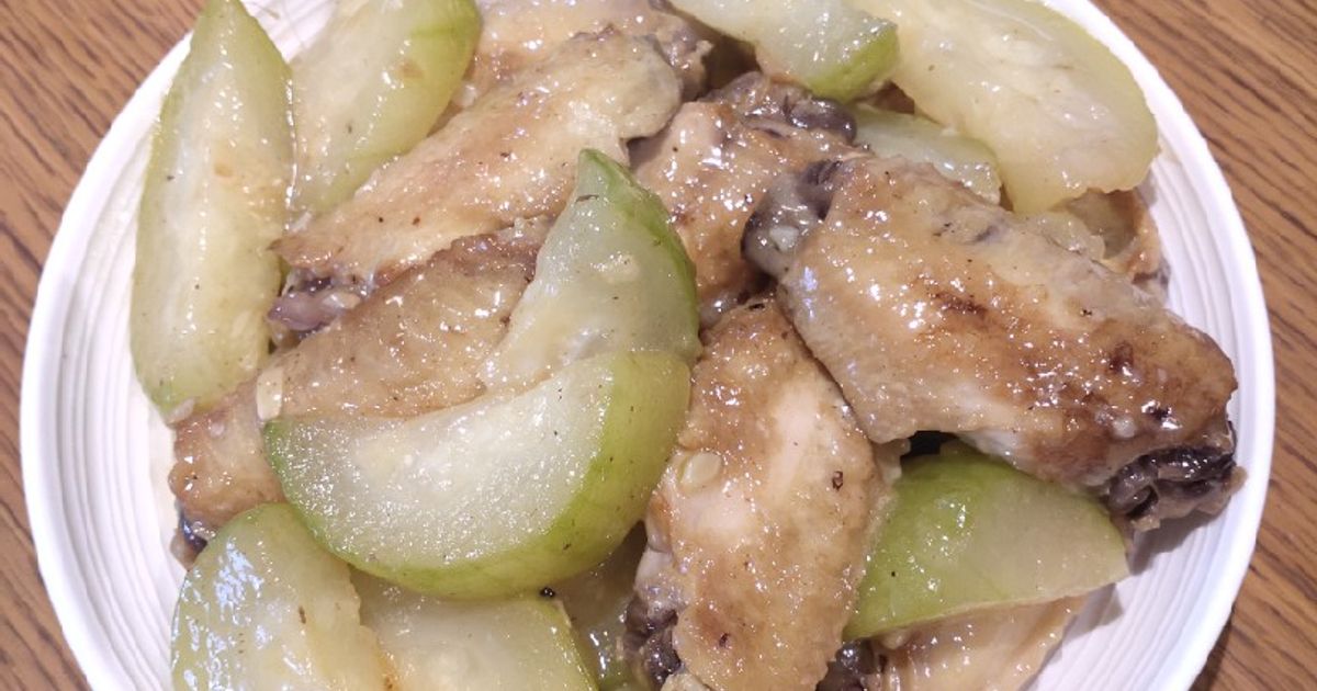 'Chikwa" Hairy Melon With Wings Recipe By Meme