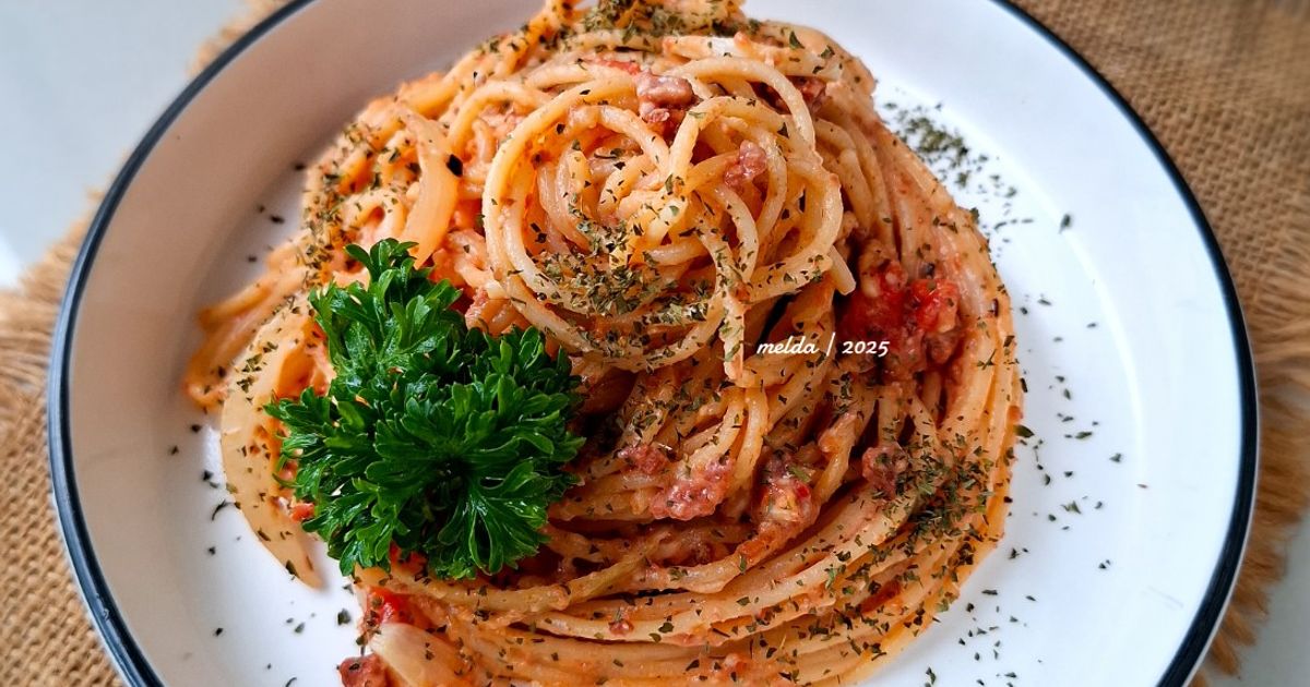 Resep Rose Pasta oleh melda yanti - Cookpad