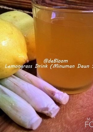 Resep 225. Lemongrass Drink (Minuman Serai Lemon) oleh JE deBloom - Cookpad