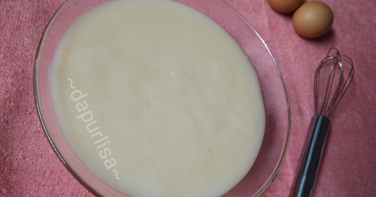 Resep Vla Vanilla Irit Homemade (Vla Pie Buah/Vla Pudding) Ala Dapur ...