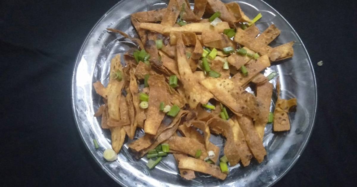 Crispy roti kurkure Recipe by Hanika Bajaj - Cookpad